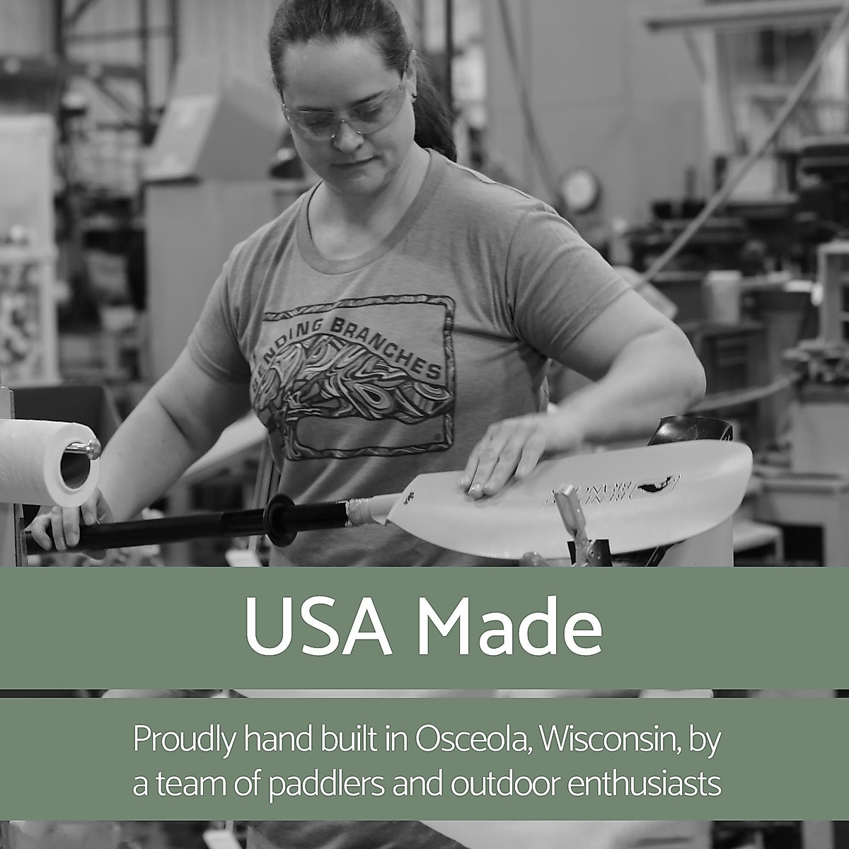 Bending Branches Angler Navigator Snap-Button Kayak Fishing Paddle