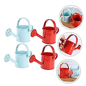 GANAZONO 8 pcs Tin Watering can Watering can Kids Plant Mister Plant Watering Water can for pots for Outdoor Plants Toddler Watering can Planting Indoor Filling Child Drinking Fountain Iron