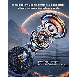 Myinnov Active Noise Cancelling Wireless Earbuds,Bluetooth 5.3 Headphones with 6 Microphones,Ture Wireless in-Ear Detection Ear Buds, IPX6 Waterproof Stereo Earphones for iPhone&Android