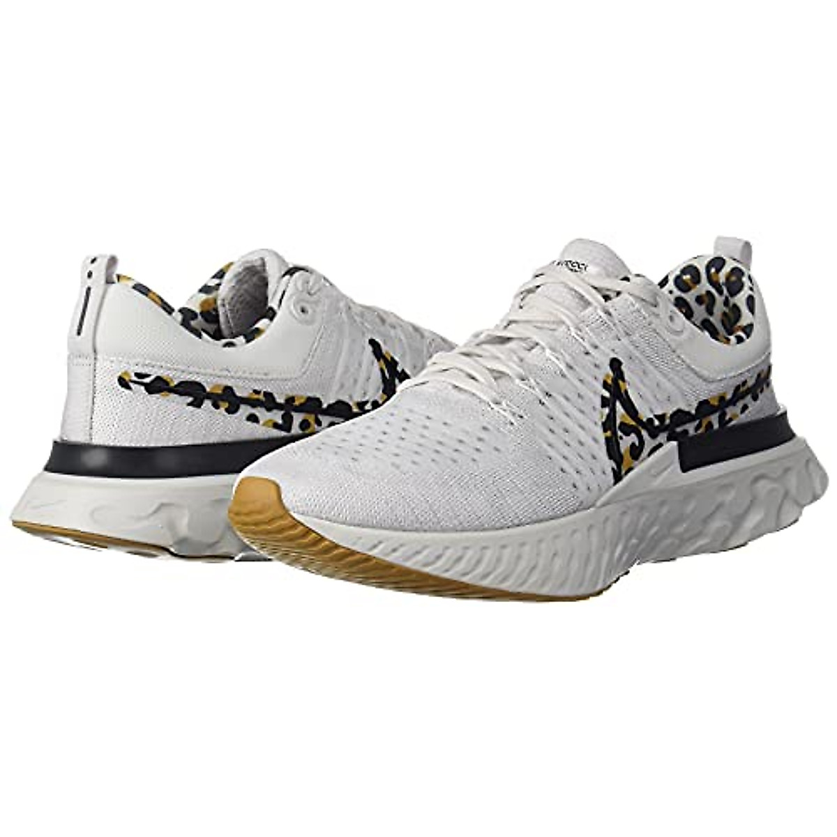 Nike Womens WMNS React Infinity Run FK 2 DJ5932 001 Leopard - Size 5W