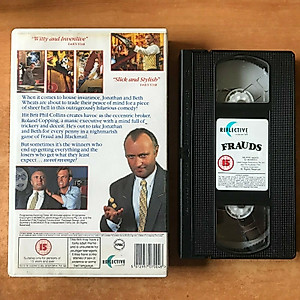Frauds (1993) Crime Thriller [Big Box] Rental; Phil Collins / Hugo Weaving - OOP VHS
