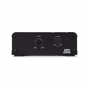 MTX MUD100.2 Mud Series 200 Watt RMS 2 Channel Class D Compact Weatherproof Outdoor Powersports ATV UTV Motorcycle Sound System Stereo Amplifier Kit