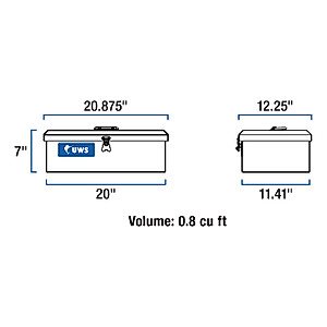 UWS TB-1 20" Small Tote Box