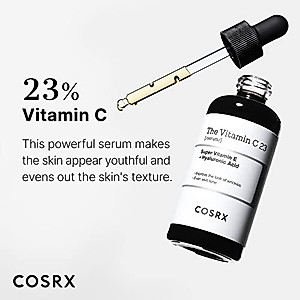 COSRX Post Acne Mark Recovery - Snail Mucin 96% Essence + Vitamin C 23% Serum, Intensive Hydrating for Fine lines, Hyperpigmentation, After Blemish Care