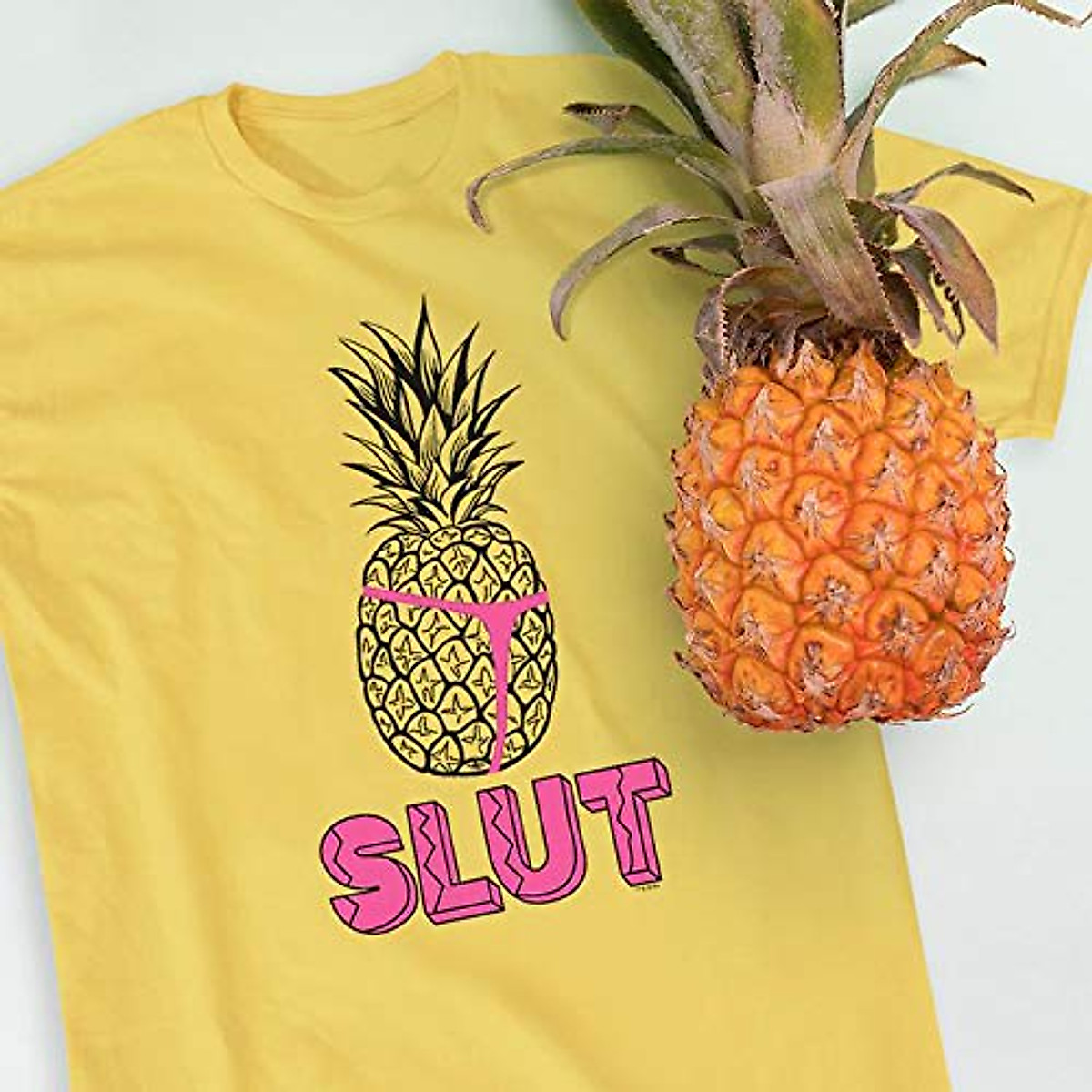 Brooklyn Nine-Nine Pineapple Slut Men's Short Sleeve T-Shirt - Banana - Small