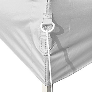 Impact Canopy 040000001 Slant Leg Canopy, 10' x 10', White-No Sidewall