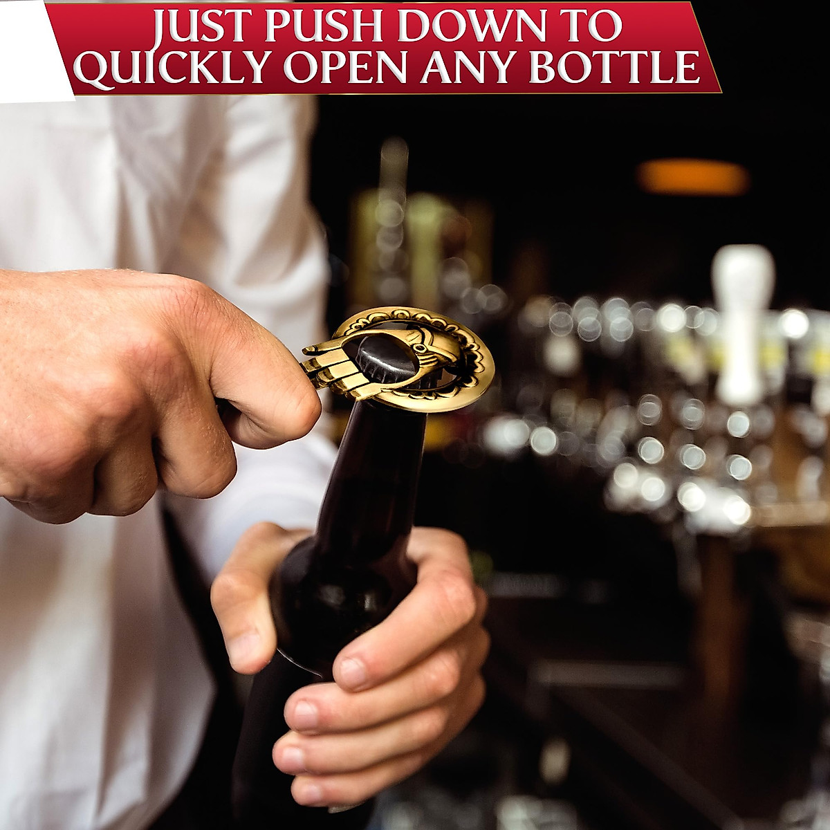 2Pcs King Hand Keychain Bottle Opener Bartender - Beer Can Opener Letter Opener Kings Hand Can Opener Manual - Bartender Bottle Opener Kitchen Gadgets Bottle Opener Keychain for Men Bar Accessories