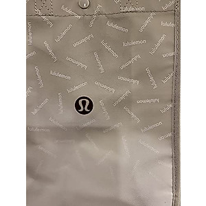 LULULEMON Small Reusable Tote Bag (SILVER/WHITE)