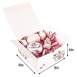 Moretoes 10pcs Bridesmaid Proposal Boxes with Ribbon, 2 Maid of Honor Boxes and 8 Will You Be My Bridesmaid Boxes for Bridesmaid Gifts