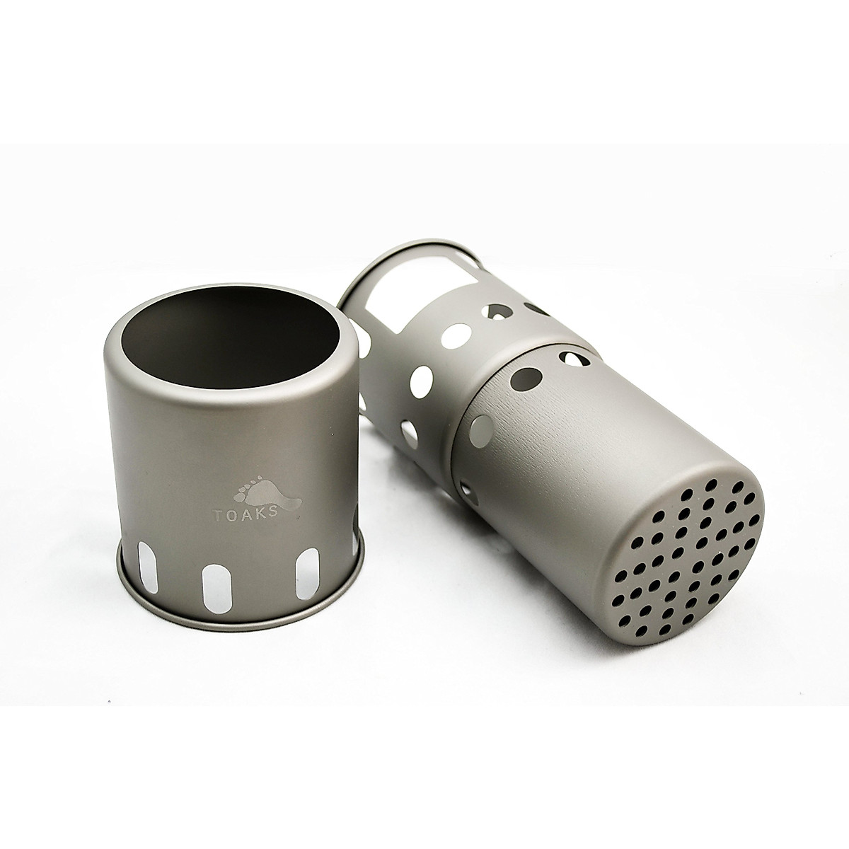 TOAKS Titanium Backpacking Wood Burning Stove (Small)