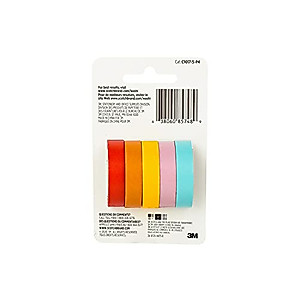 Scotch Washi Tape, Summer Design, 5 Rolls, Great for Bullet Journaling, Scrapbooking and DIY Décor (C1017-5-P4)