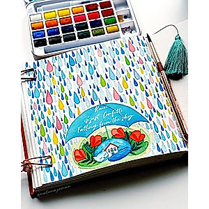 PRIMA MARKETING INC CONFETTI WATERCOLOR, 0, 26 Piece Set