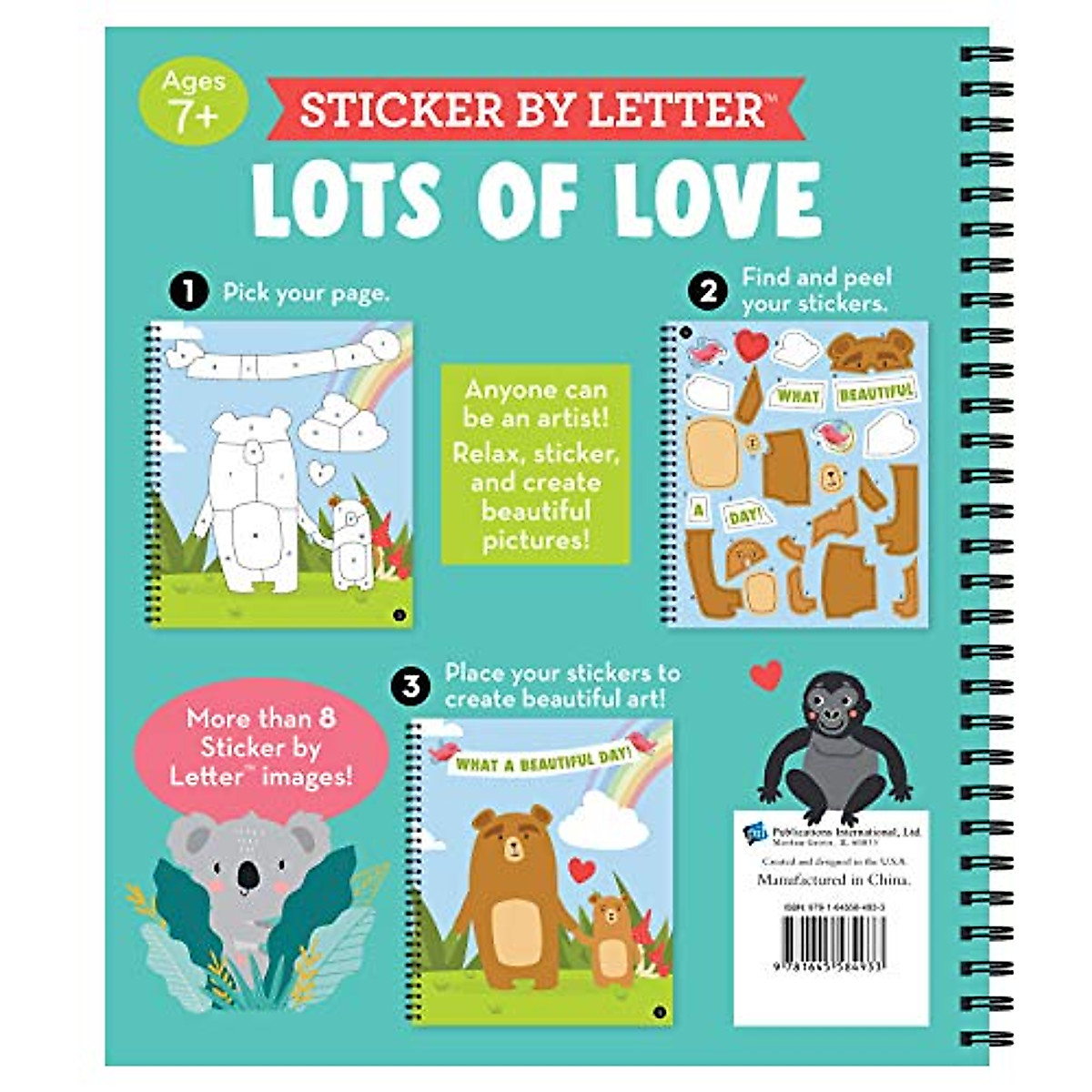 Brain Games - Sticker by Letter: Lots of Love