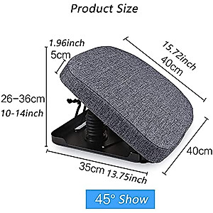 HONGKEFIT Upeasy Seat Assist Cushion, Uplift Seat Assist for Seniors & Disabled, Portable Seat Self-Help Lifting Device, Elderly Sofa Support Pad Lift Chair，Memory Foam Cushion，Support Up to 150KG
