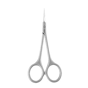 THRAU Premium Manicure Scissors Multi-purpose Stainless Steel Cuticle Trimmer Beauty Grooming Kit for Nails, Eyebrows, Eyelashes and Dry Skin