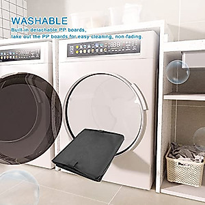 Aikebhc 2 Pack Hanging Closet Organizers and Storage, 3-Shelf Hanging Storage, Collapsible Wardrobe Storage Organizer for Bedroom Bathroom Storage Room RV Camper, Black