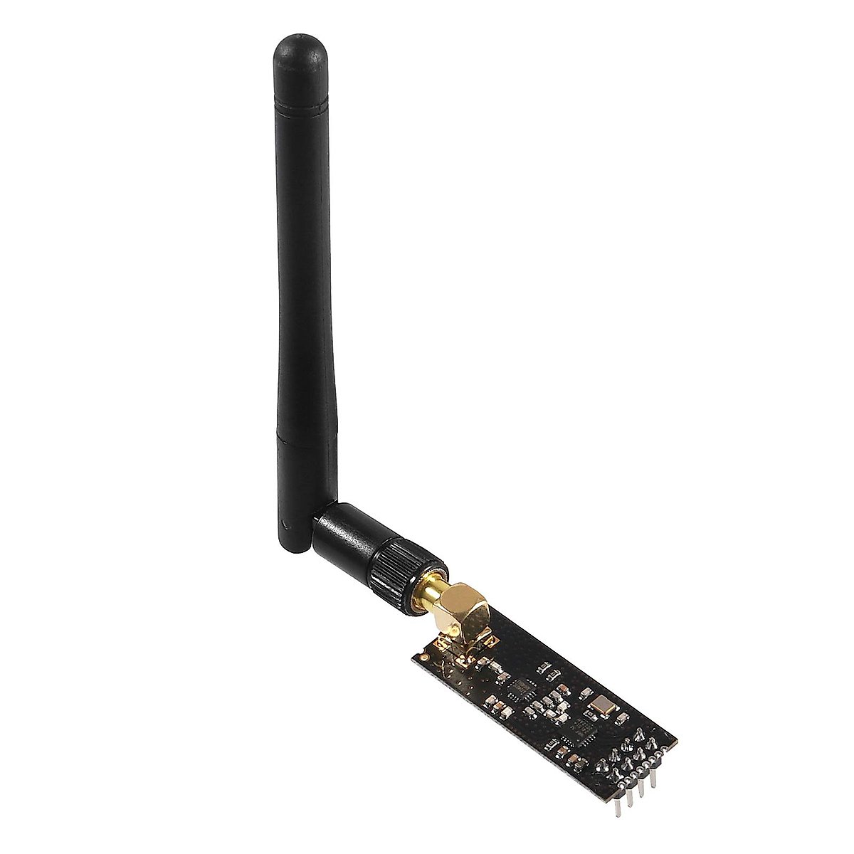 MELIFE 3 Set NRF24L01+PA+LNA RF Wireless Transceiver Module with SMA Antenna 2.4 GHz + NRF24L01 8 Pin Socket Breakout Adapters Compatible with Antenna LKY67