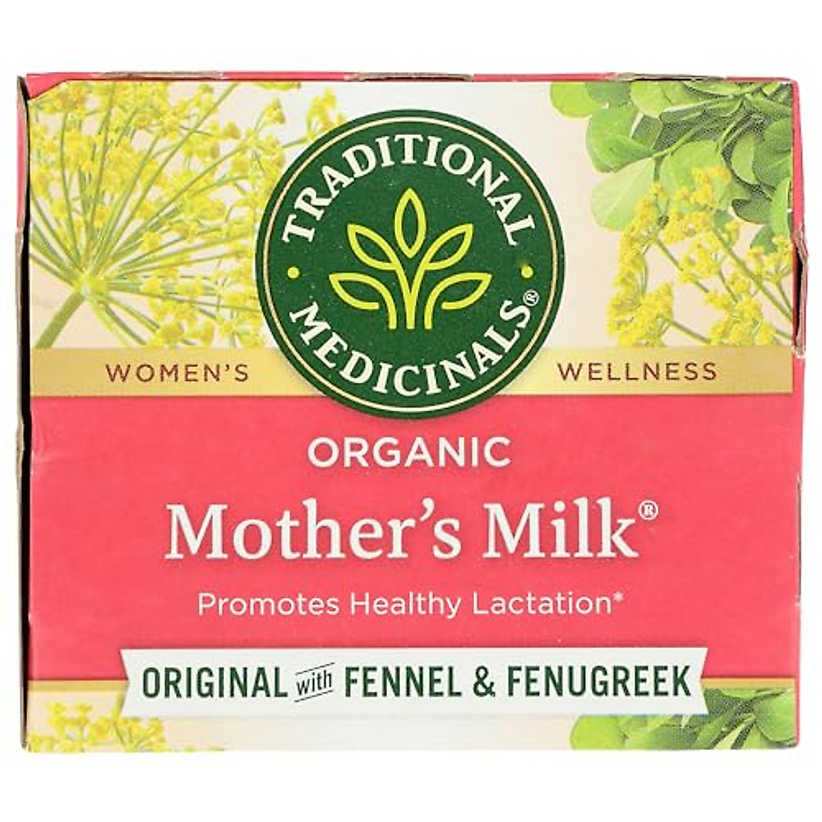 Traditional Medicinals Organic Mother’s Milk Herbal Tea, Promotes Healthy Lactation, (Pack of 1) - 16 Tea Bags