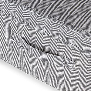 Compactor Storage Boxes, Grey, 30 x 43 x 19cm