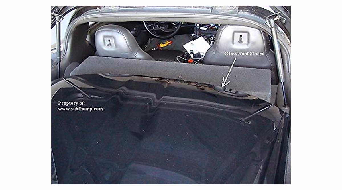 C6 Corvette Dual 10 Downfire Subwoofer Box - Deep Bass Upgrade