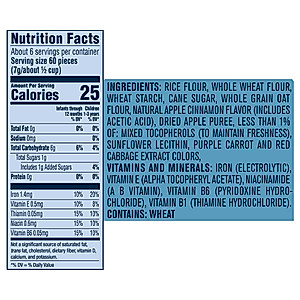 Gerber Graduates Puffs Cereal Snack, Apple Cinnamon, 1.48 Ounce