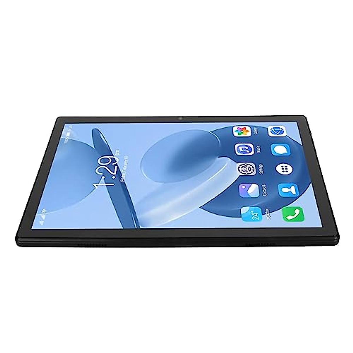 BROLEO 10.1 Inch 2 in 1 Tablet, Dual Speakers 8GB RAM 256GB ROM Octa Core CPU 100‑240V 5.0 Tablet for Travel (US Plug)