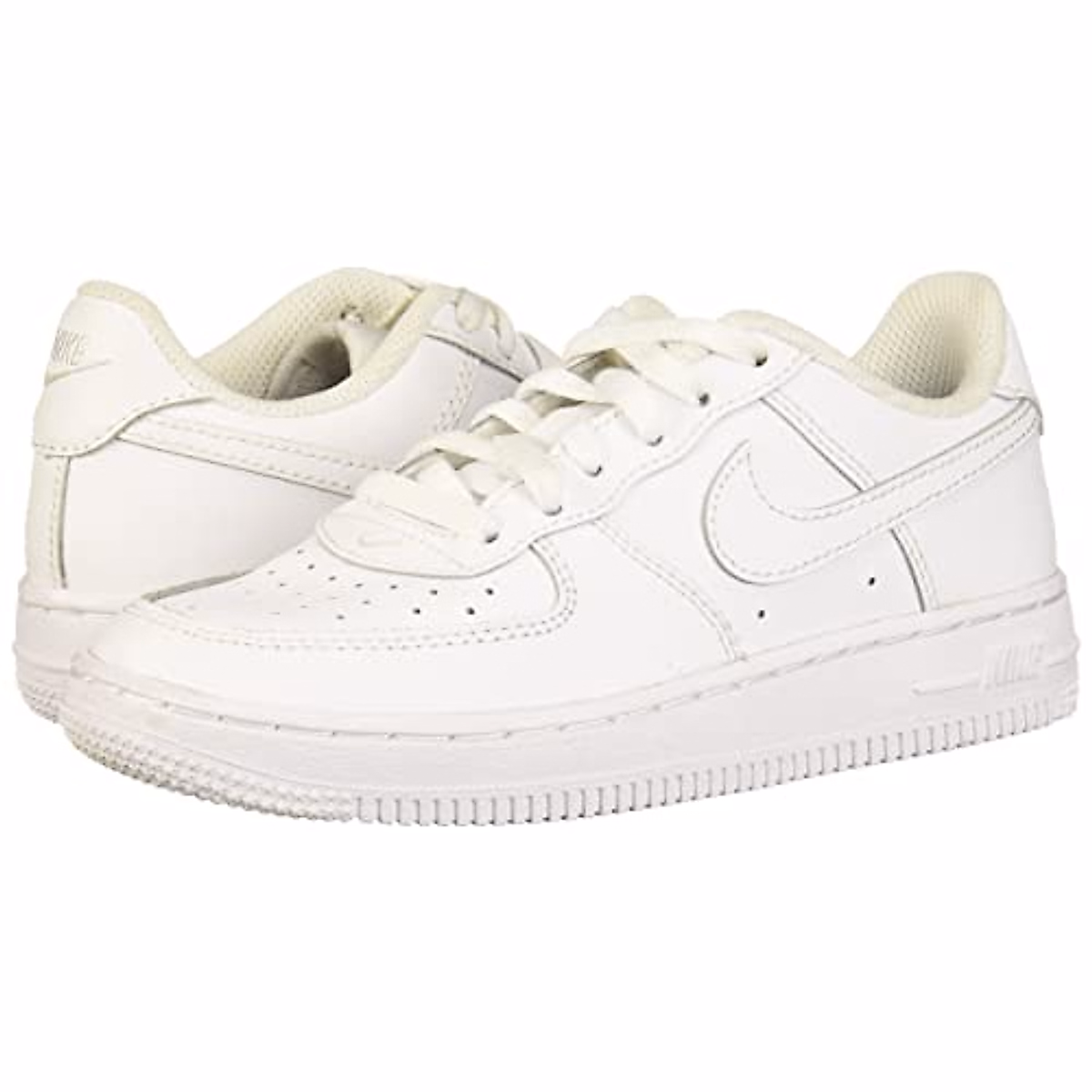 Nike Preschool Air Force 1 PS LE DH2925 111 White on White - Size 1.5Y