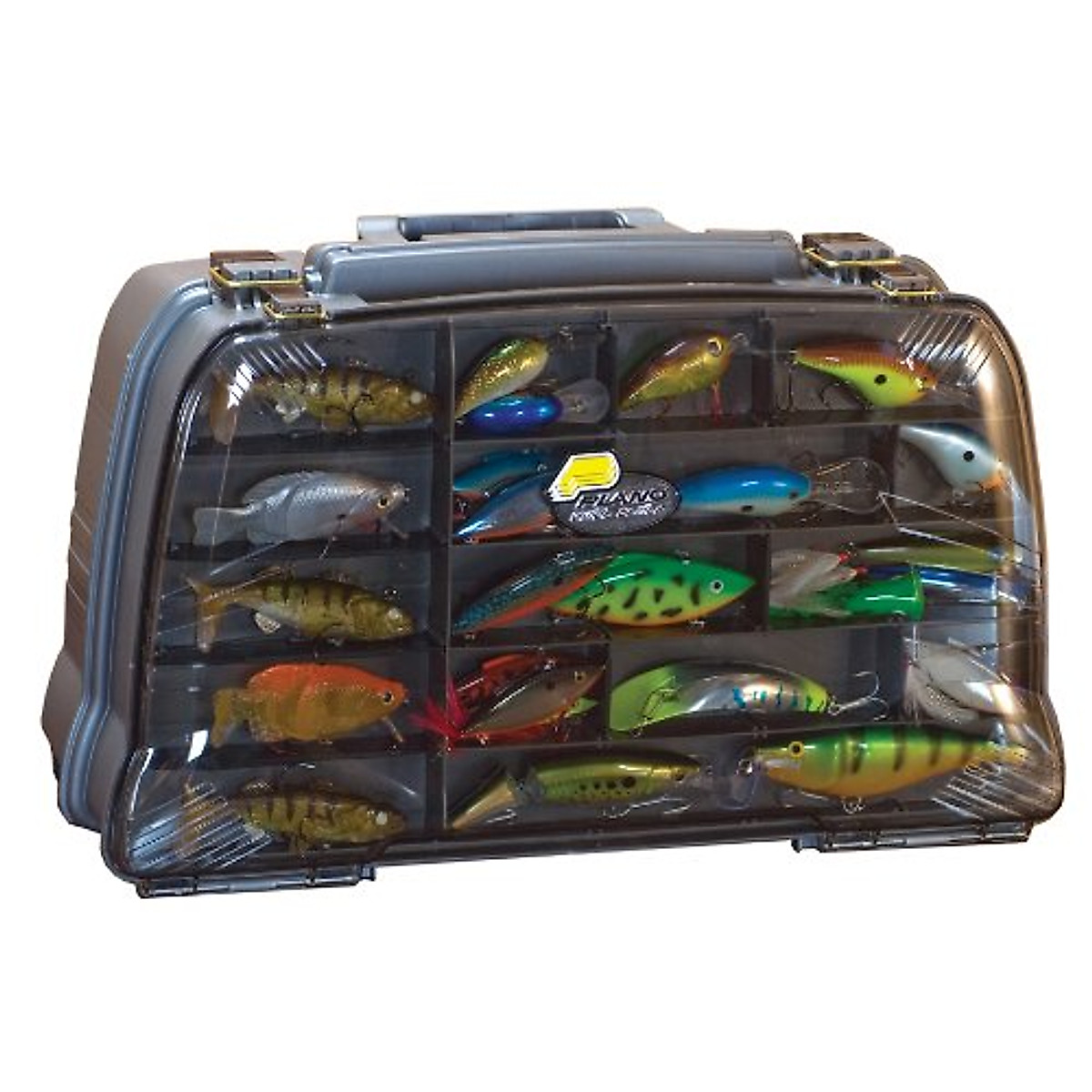 Plano 1444 Magnum Guide Series Tackle Box Graphite/Smoke, One Size