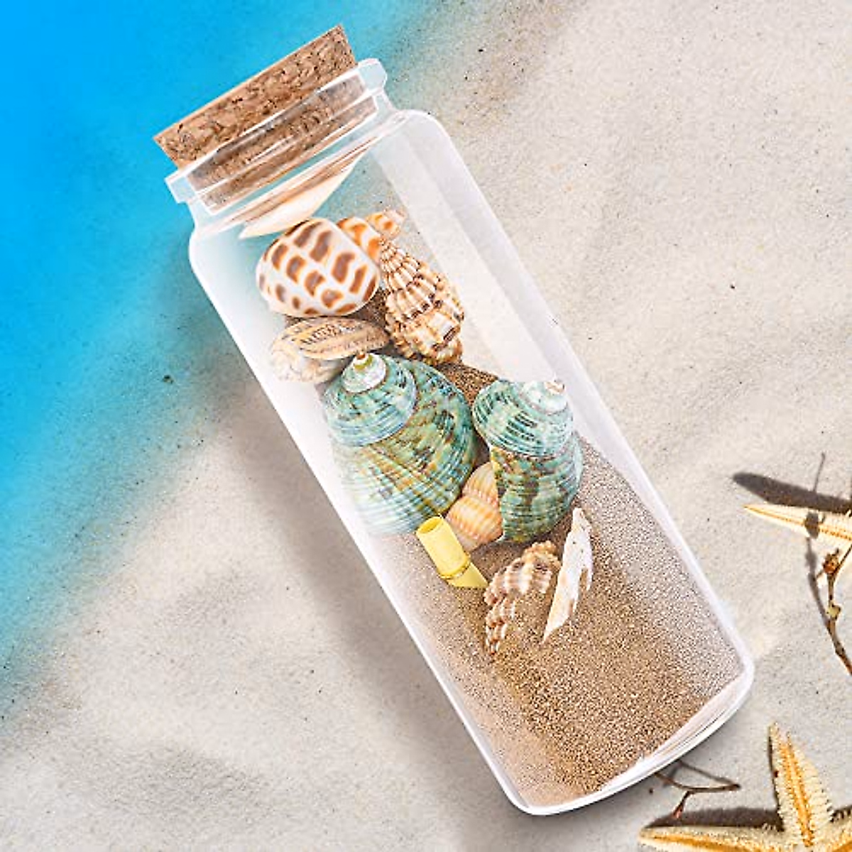 3PC100ML Empty Glass Jars with Cork Stoppers for DIY Art Crafts Projects Decoration Party Supplies and Wedding Party Favors for DIY Art Crafts Projects Decoration Party Supplies Wedding