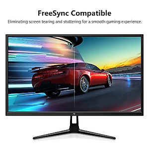 Z-Edge 27-inch Gaming Monitor Ultra HD 4K, 60Hz Refresh Rate, 3840x2160 IPS LED Monitor, 300 cd/m², HDMIx2+DPx1, U27P4K FreeSync Technology