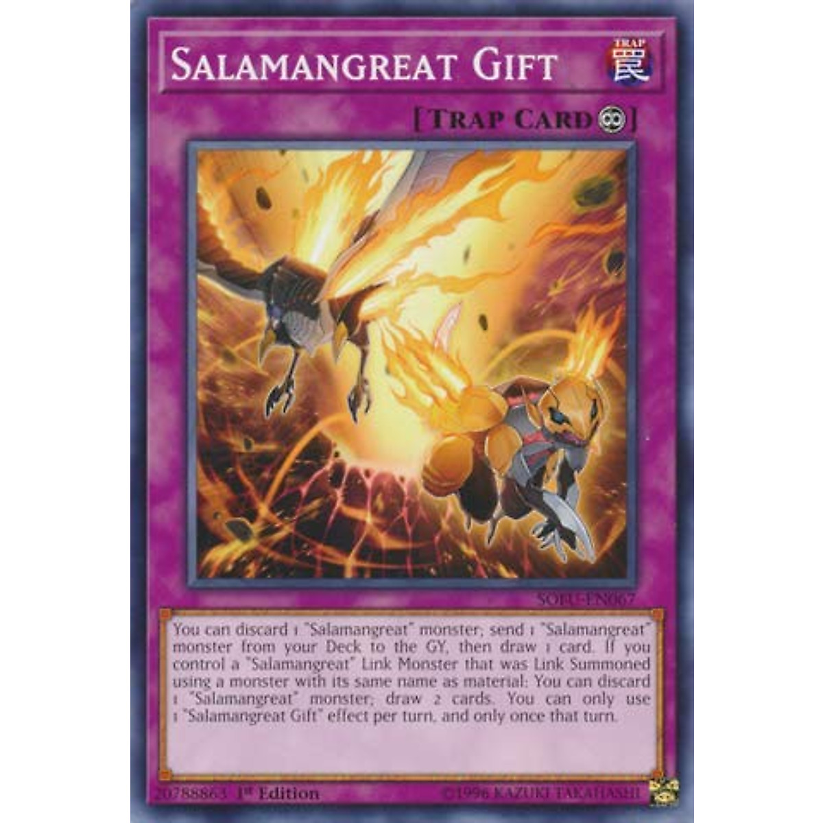 Yu-Gi-Oh! - Salamangreat Gift - SOFU-EN067 - Common - 1st Edition - Soul Fusion
