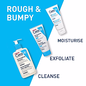 CeraVe SA Smoothing Cream for Dry, Rough, Bumpy Skin, 10% Urea, 6.3 oz, Fragrance Free