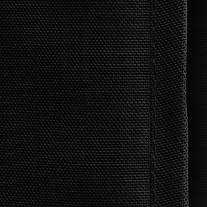 Lann's Linens - 4' Premium Fitted Tablecloth for 48" x 24" Rectangular Table - Wedding/Banquet/Trade Show - Polyester Cloth Fabric Cover - Black