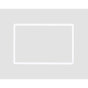 White Top Screen Frame Surround Protector Cover For Nintendo 2DS Replacement