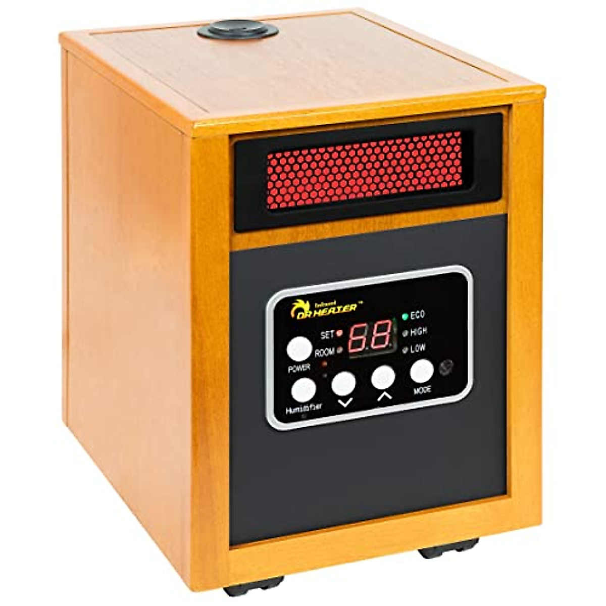 Dr. Infrared Heater Portable Space Heater with Humidifier, 1500-Watt