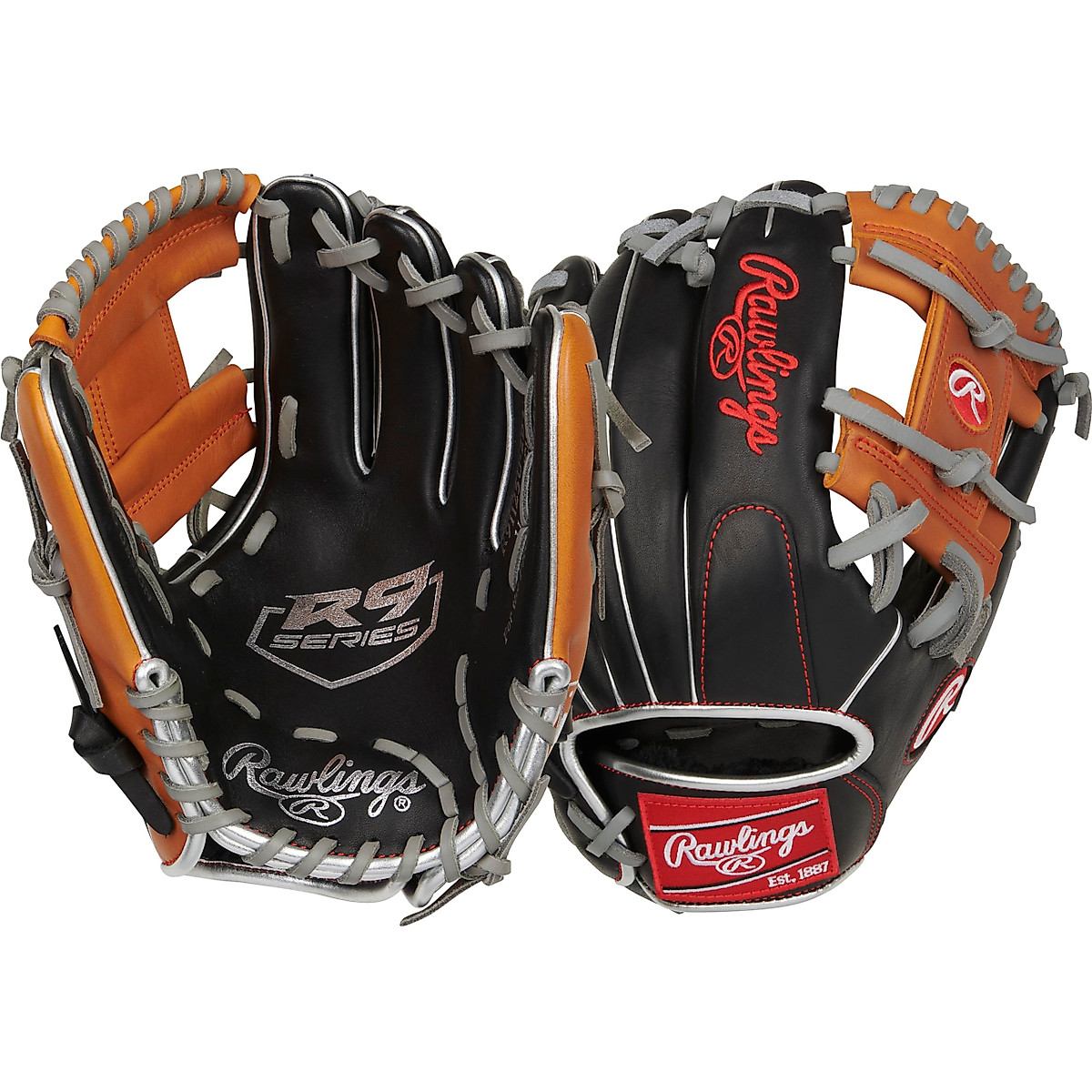 Rawlings | R9 CONTOUR Baseball Glove | 11.25" | Pro I-Web | Right Hand Throw