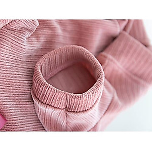 Dog Cute Dress Tutu Outfit Skirt with Flows Bowknot for Small Medium Girl Dogs Holiday Wedding Birthday Party (Pink, XL)