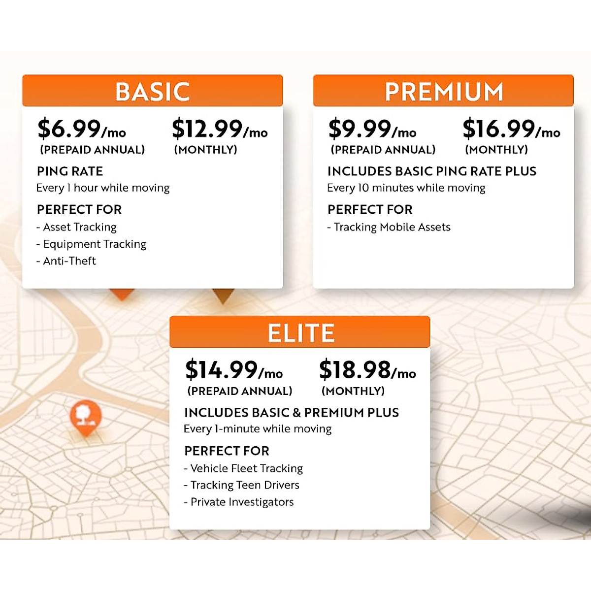 Trak-4 12v Hardwired GPS Tracker. Durable, Reliable Track Trailers, Equipment, Vehicles, Assets. Long Battery Life, Waterproof, Worldwide. Low-Cost Subscription Required.