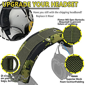 PROHEAR GEP02 Gel Ear Pads and HC01 Tactical Headset Cover for Howard Leight by Honeywell Impact Sport Sync Leightning Earmuffs