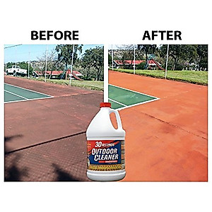 30 SECONDS Outdoor Mold & Mildew Stain Remover | Concentrate | 128 fl oz | Vinyl Siding Fences Patios & More | 4 Pack