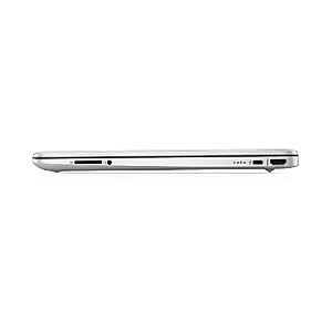 HP 15.6 HD Touchscreen Laptop, AMD 8-Core Ryzen 7 5700U, 12GB DDR4 RAM, 256GB SSD, AMD Radeon Graphics, Wi‑Fi 6, Bluetooth 5.2, Windows 11 Home, Silver, Bundle with TSBEAU USB Hub + USB Light