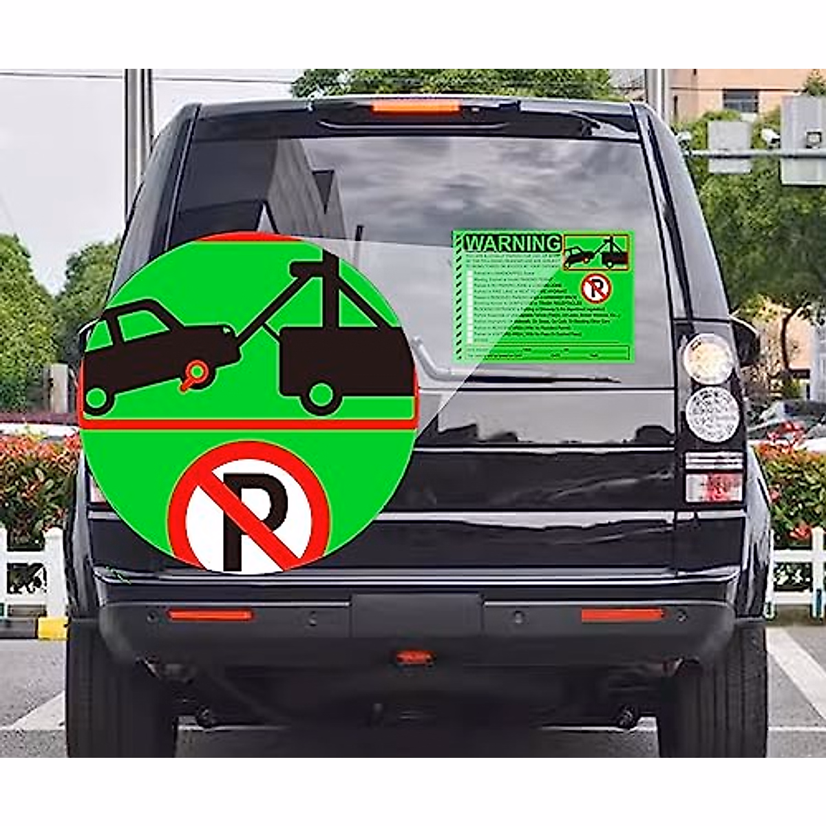 Parking Violation Stickers Notice Parking Violation Stickers Tow Warning You are Illegally Parked Multi Reasons 50 pcs Private Parking Warning Sticker for Car Window Fluorescent Green 5.5X7.5 inch