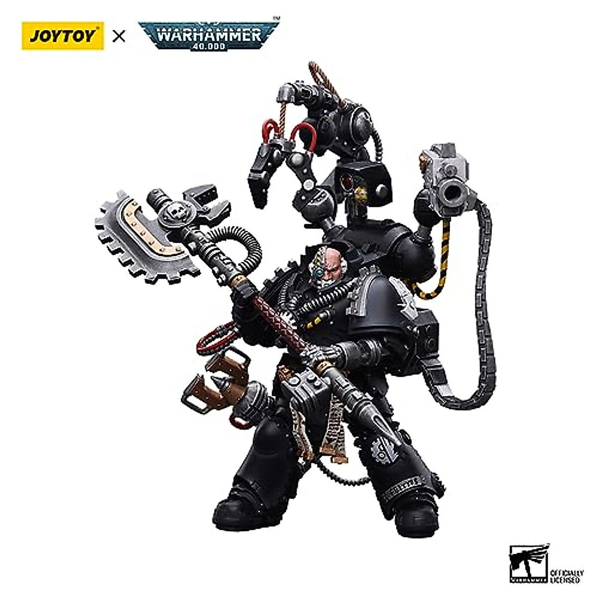 JoyToy Warhammer 40K Officially Licensed Iron Hands lron Father Feirros 1:18 Scale Action Figure