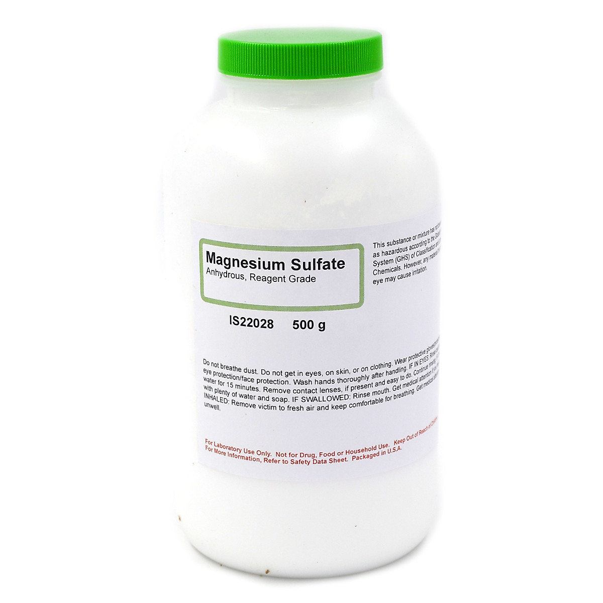 ALDON Innovating Science Reagent Grade Anhydrous Magnesium Sulfate, 500g - The Curated Chemical Collection