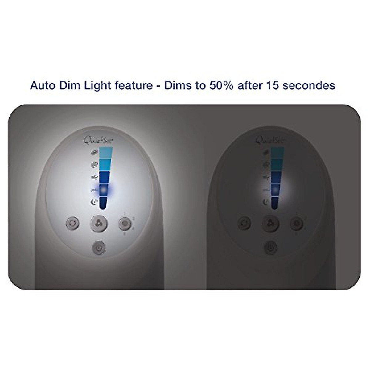 Honeywell QuietSet Whole Room Oscillating Tower Fan (5 Speed Settings, Oscillating 80°, Timer Function, Auto-Off Lights, Remote Control) HYF260