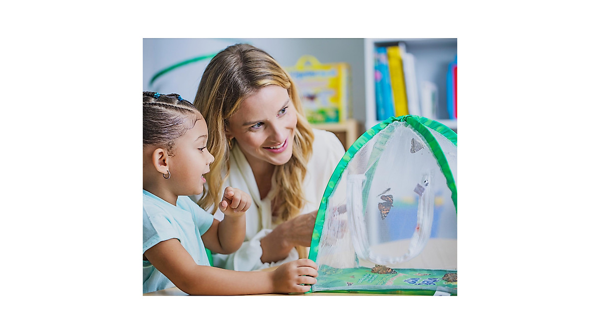 Insect Lore Butterfly Farm Kit – Learn & Watch Metamorphosis