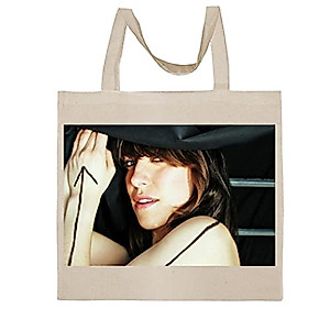 FC Carino Leslie Feist - A Nice Graphic Cotton Canvas Tote Bag FCA #FCAG435784