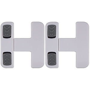 2pcs Safety Fridge Lock Adhesive Cabinet Locks Anti- Pinch Locks Lock