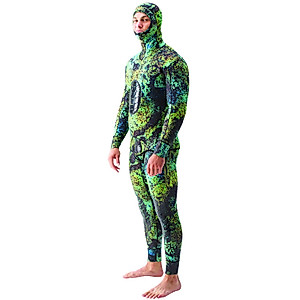 Riffe Digi-Tek Camo 3.5mm 2-Piece Wetsuit - #52/Ml