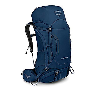 Osprey Kestrel 48L Men's Backpacking Backpack, Loch Blue, M/L